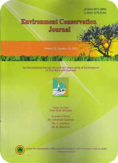 Environment Conservation Journal - An International Journal Devoted to ...
